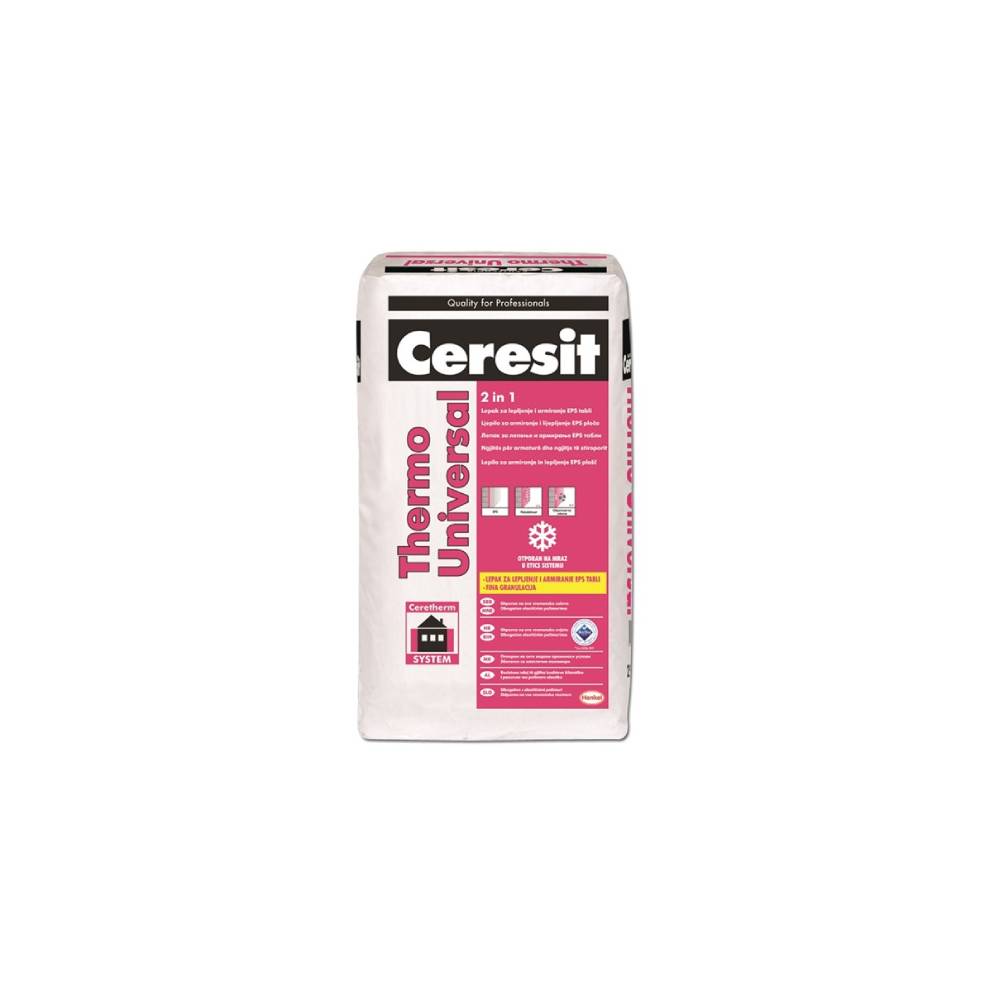 Ceresit Thermo Universal ljepilo/glet 25/1 - Vinkoprom